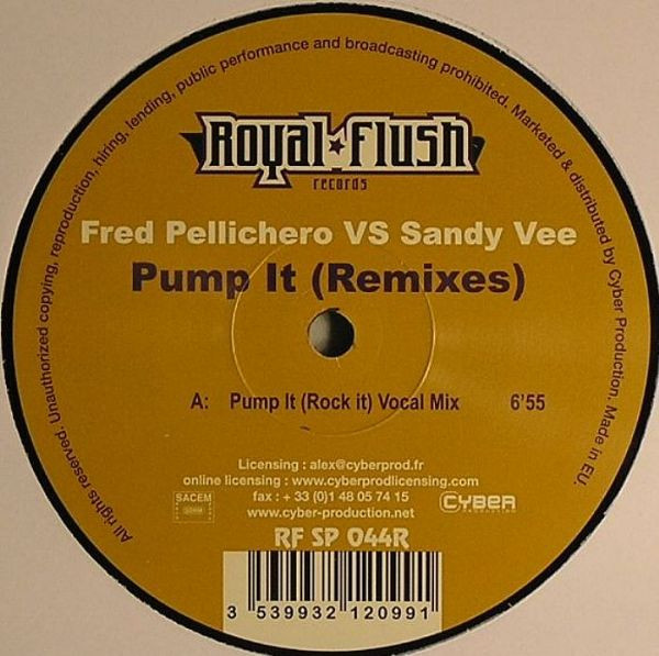 Pump It (Remixes) by Fred Pellichero vs. Sandy Vee (Single): Reviews, Ratings, Credits, Song ...