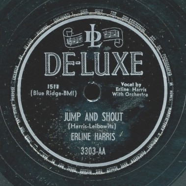 Jump and Shout / No Good Man of Mine by Erline Harris (Single, Jump ...