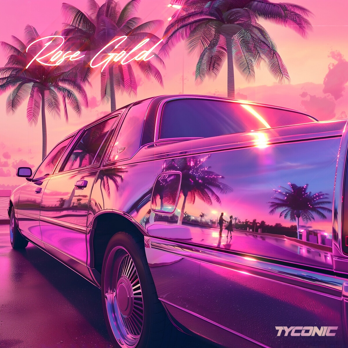Rose Gold by Tyconic (Single, Synthwave): Reviews, Ratings, Credits ...