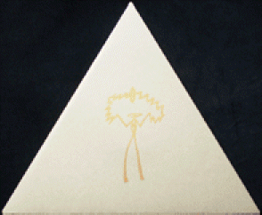 8 Inch Triangular Lathe Cut Record by My Cat Is an Alien (Single ...