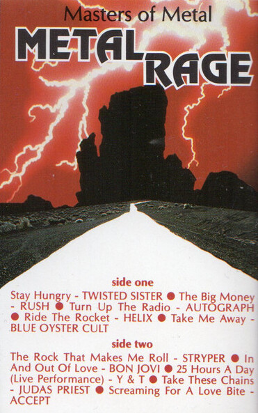 Metal Rage: Masters of Metal by Various Artists (Compilation, Heavy ...