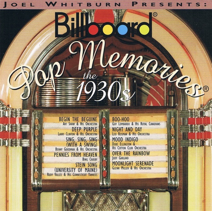 Billboard Pop Memories: The 1930s by Various Artists (Compilation ...