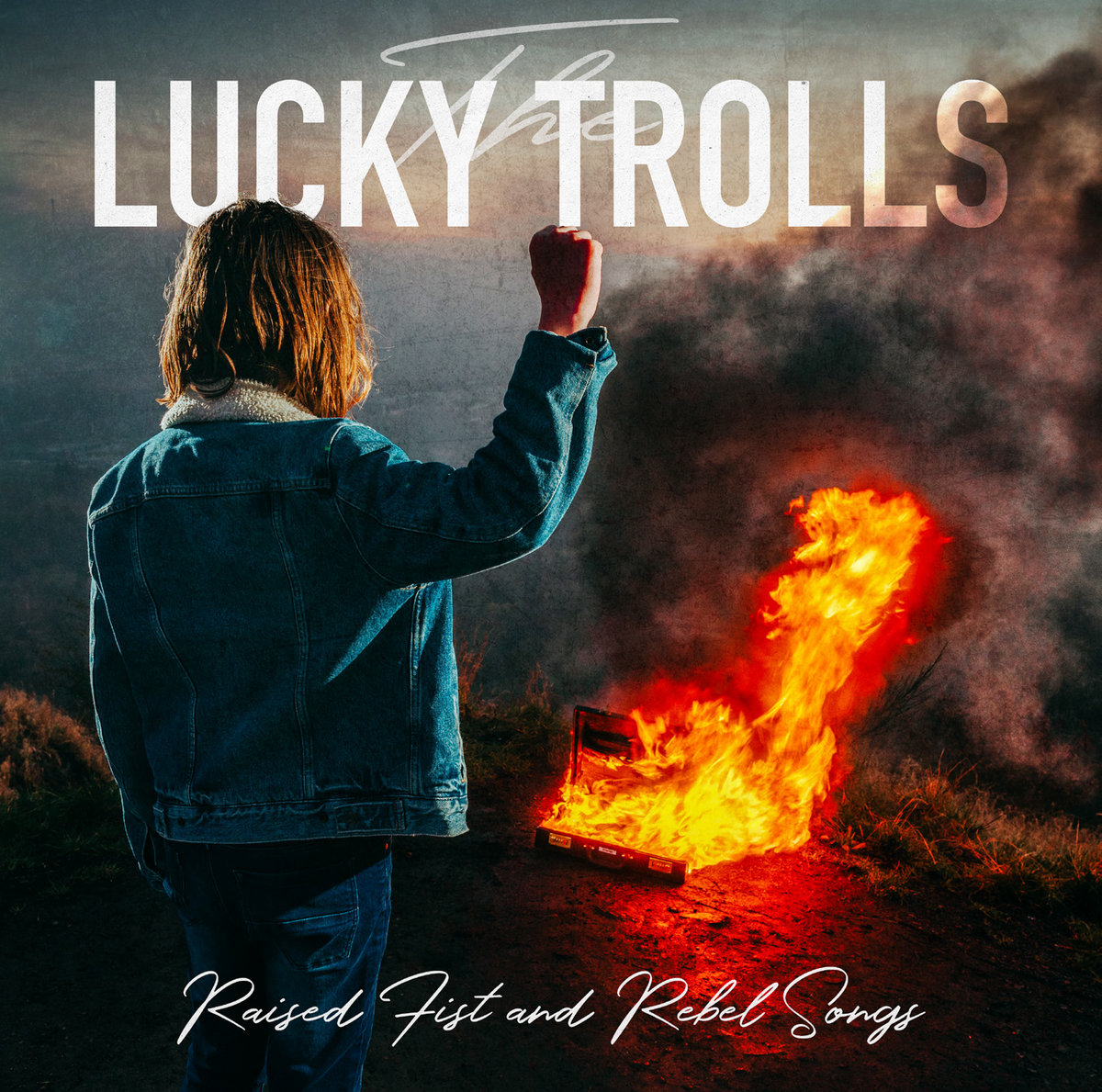 Raised Fist and Rebel Songs by The Lucky Trolls (Album, Celtic Punk ...