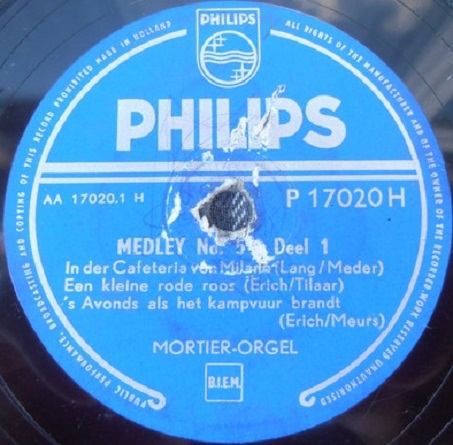 Medley No. 5, Deel 1 en 2 by Mortier (Single, Mechanical Music ...