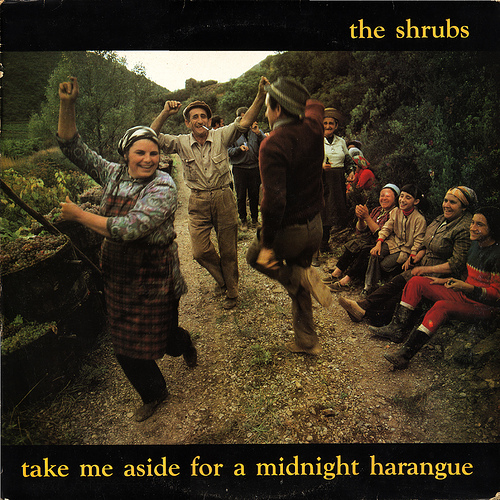 Take Me Aside for a Midnight Harangue by The Shrubs (Album, Art Punk ...