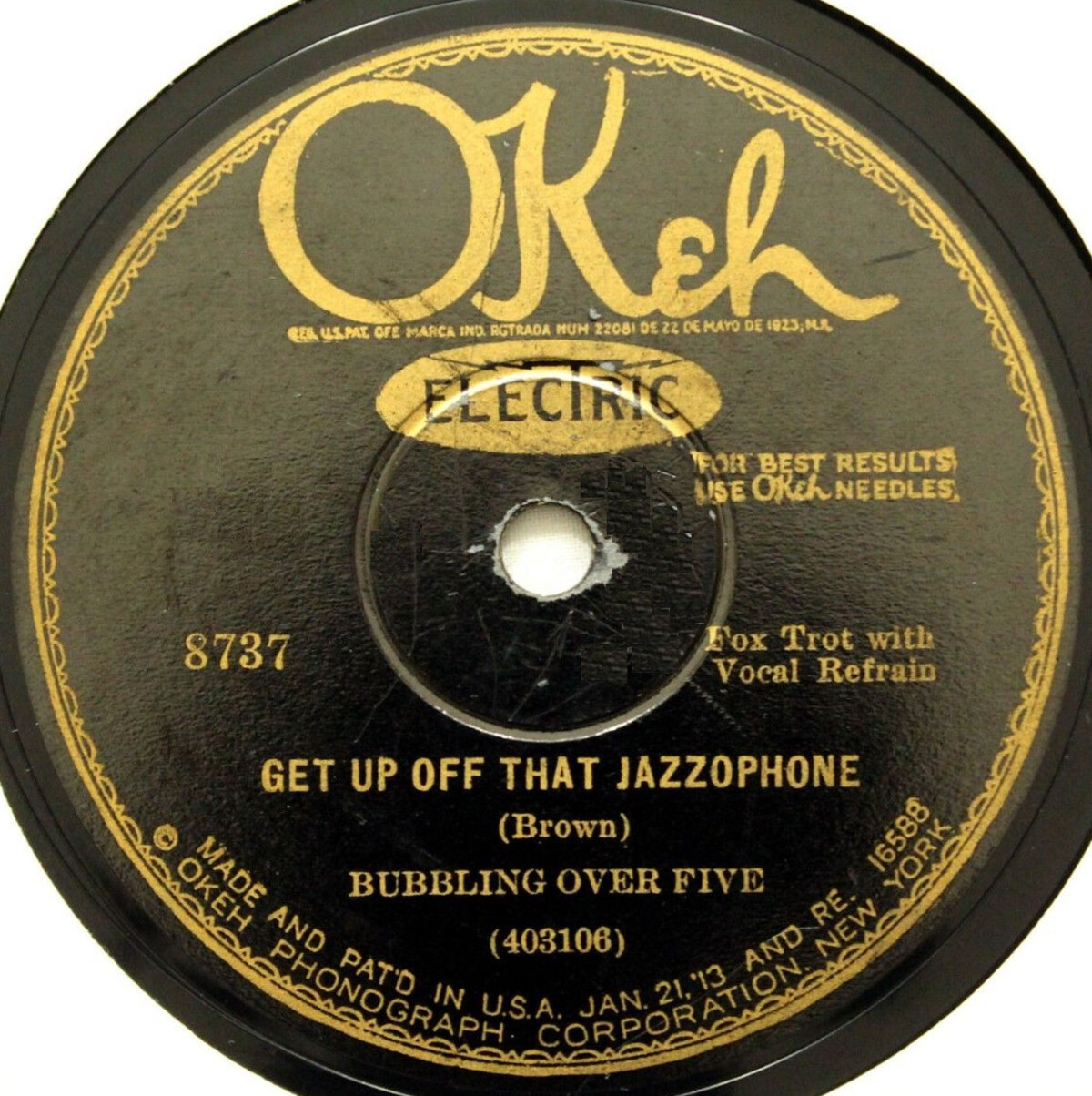 Get Up Off That Jazzophone / Don't Mistreat Your Good Boy-Friend by ...