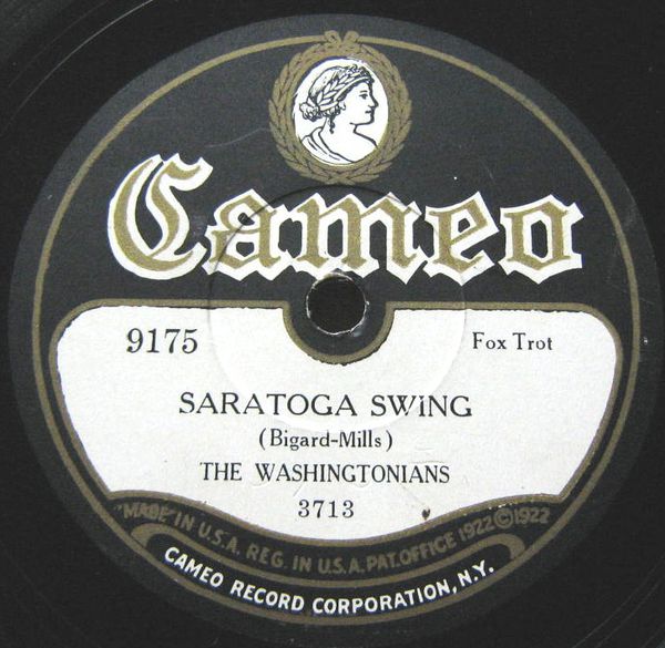 Saratoga Swing / Raisin' the Roof by The Washingtonians / Henderson's ...