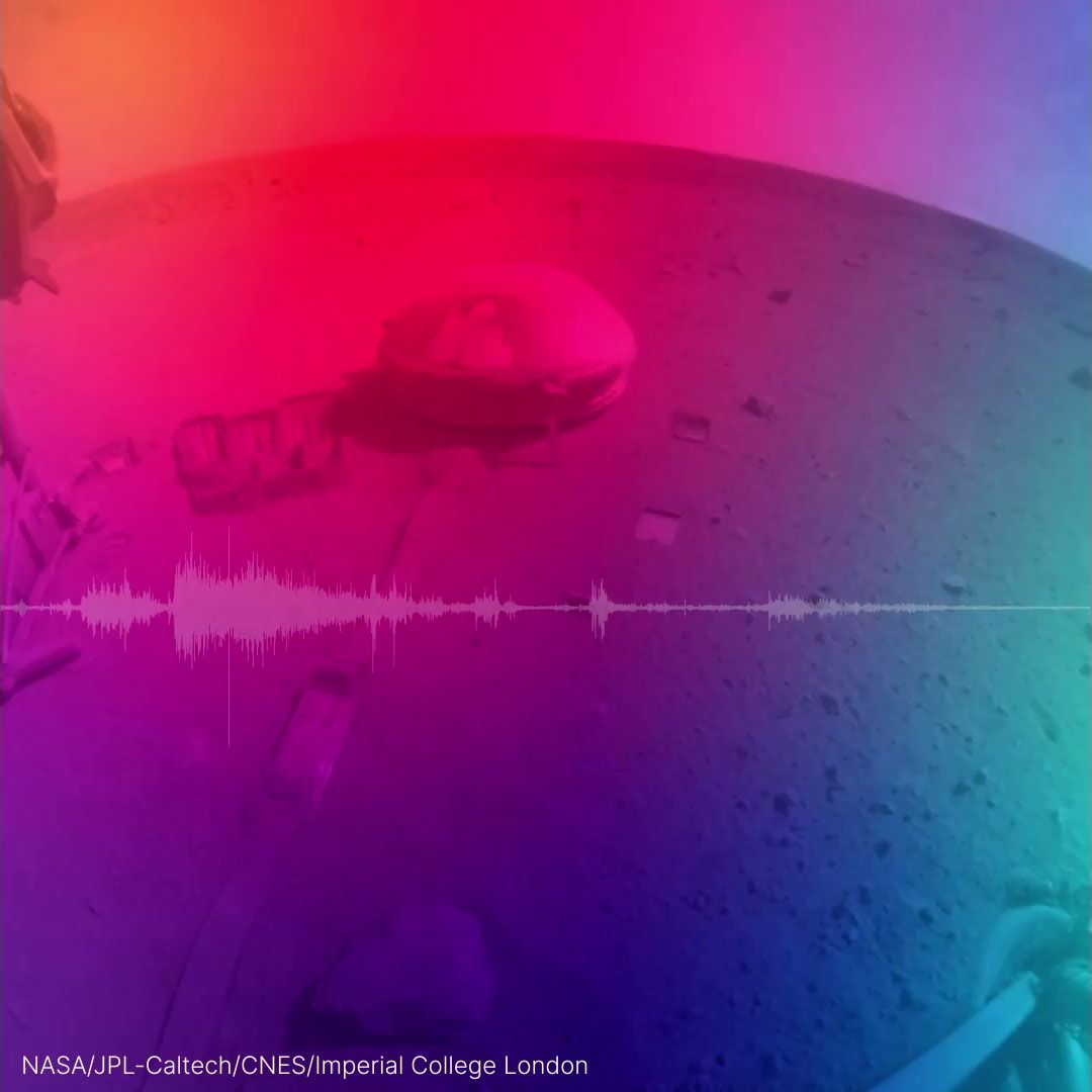 NASA's InSight Records the Sound of a Martian Impact by [unknown artist ...