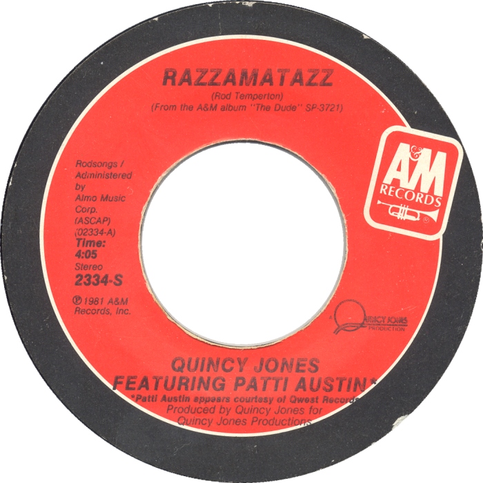 Razzamatazz / Velas by Quincy Jones (Single, Boogie): Reviews, Ratings ...