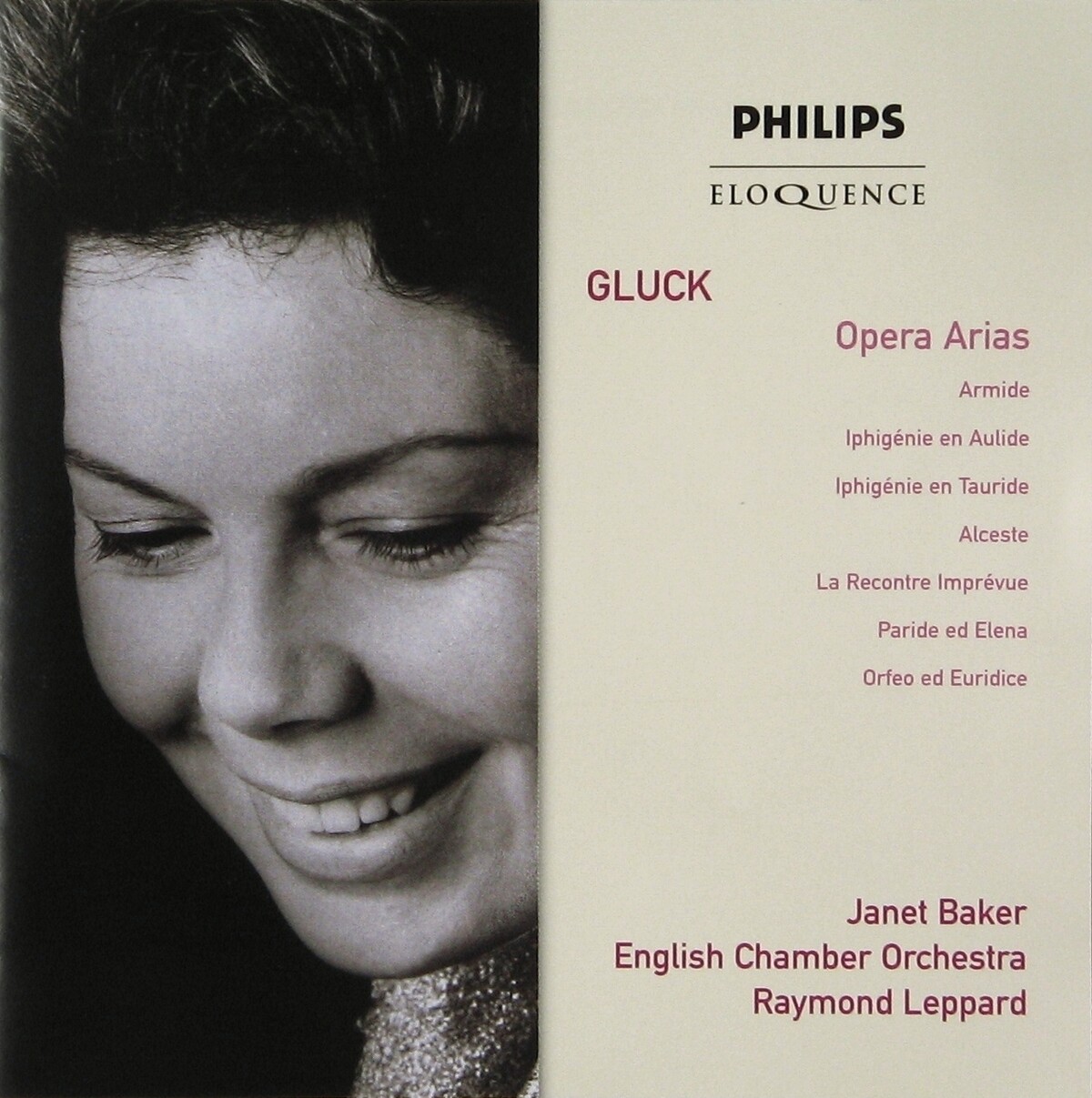 Gluck: Opera Arias by Janet Baker / English Chamber Orchestra / Raymond ...