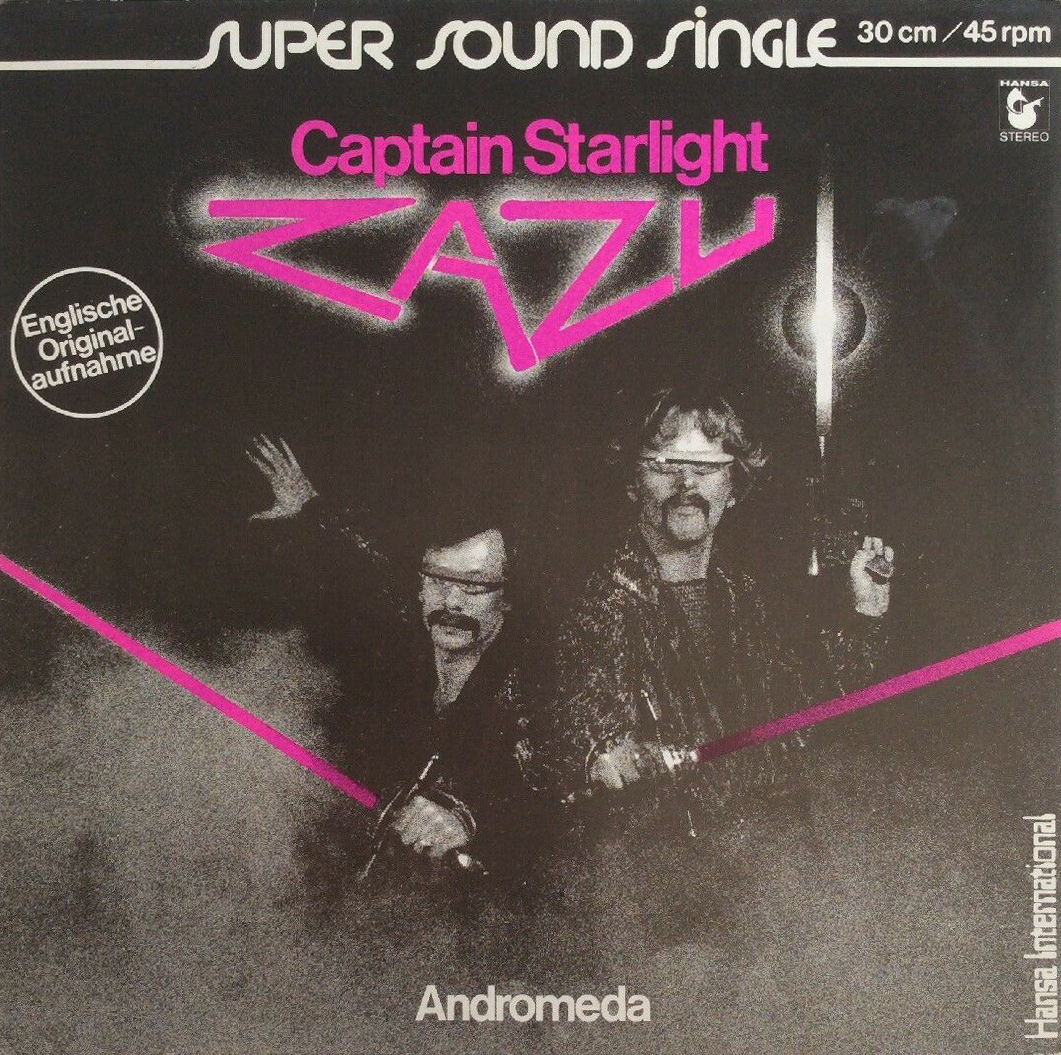 Captain Starlight / Andromeda by Zazu (Single; Hansa; 600 016-213): Reviews, Ratings, Credits ...