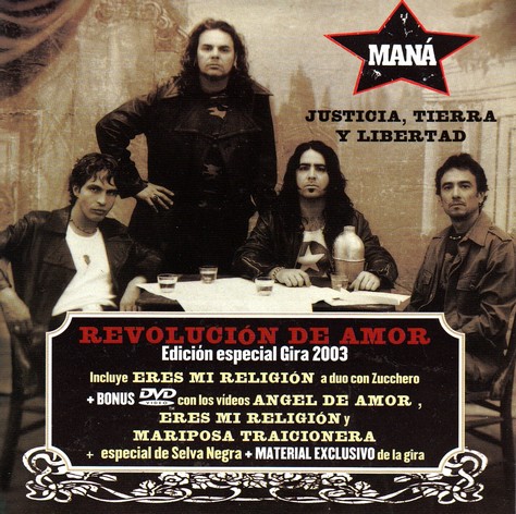 Justicia, tierra y libertad by Maná (Single, Pop Rock): Reviews ...