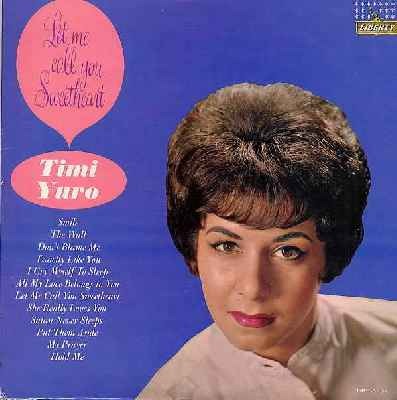 Let Me Call You Sweetheart by Timi Yuro (Album, Traditional Pop ...