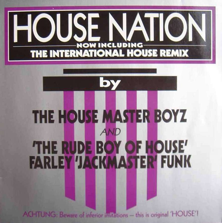 House Nation by The House Master Boyz and the Rude Boy of House (Single ...