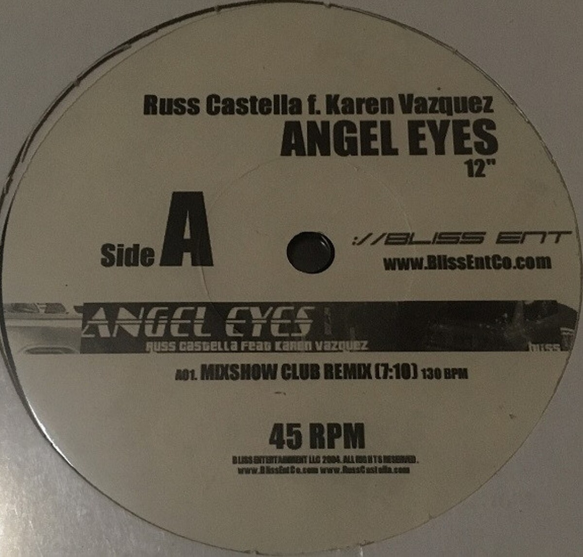 Angel Eyes by Russ Castella (Single): Reviews, Ratings, Credits, Song ...