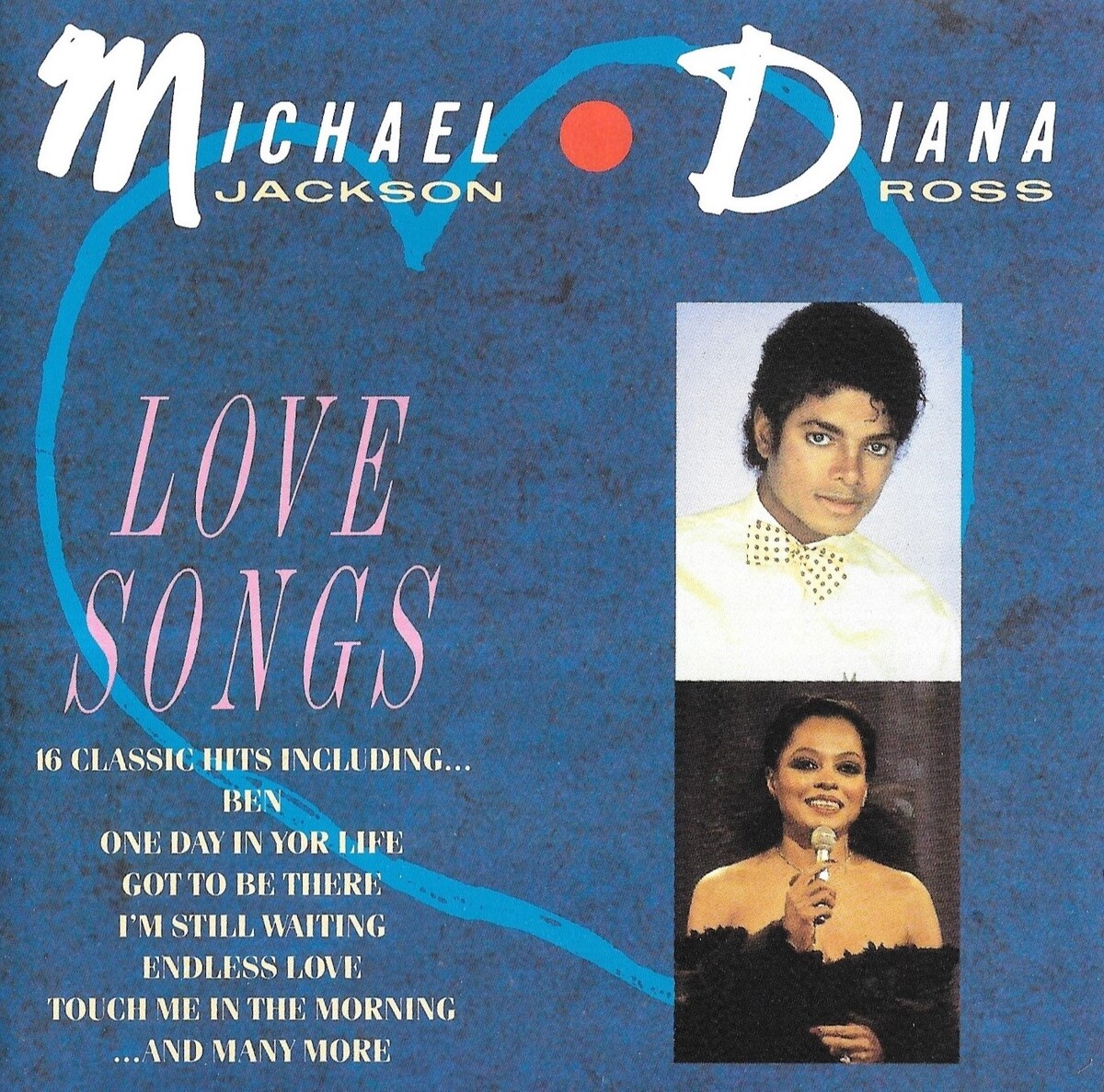 Love Songs by Michael Jackson / Diana Ross (Compilation; Telstar; TCD ...