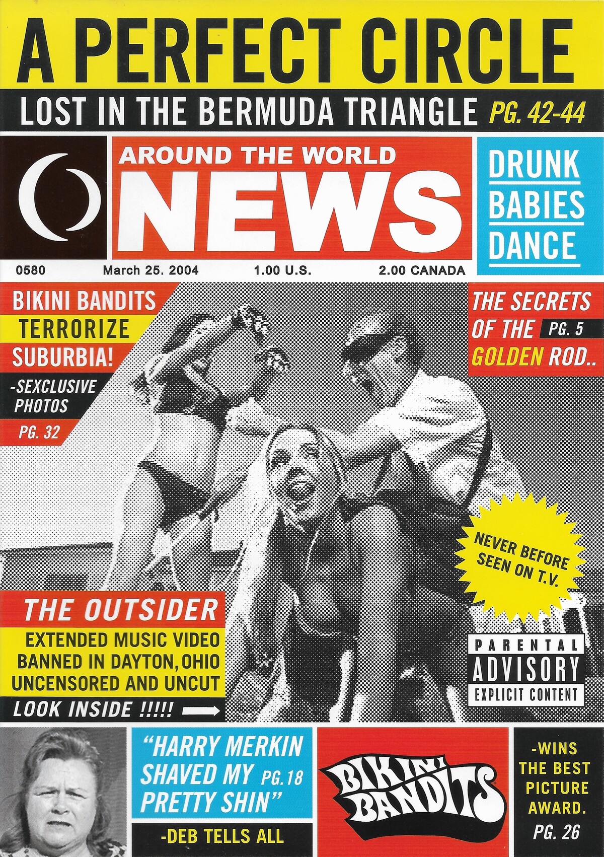 Lost in the Bermuda Triangle by A Perfect Circle (Video; Virgin; 7243 5 ...