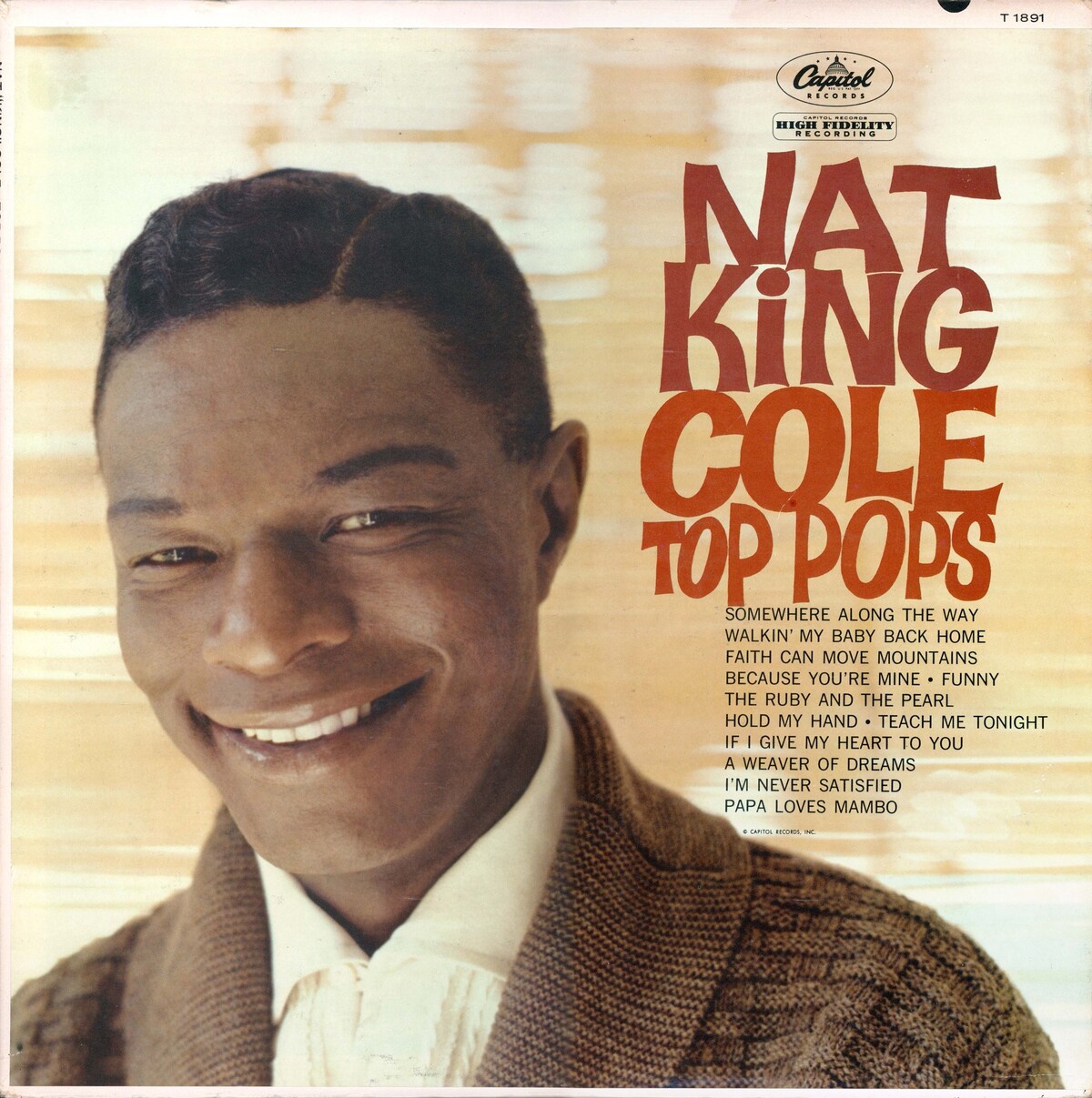 Top Pops by Nat "King" Cole (Compilation; Capitol; T-1891): Reviews ...