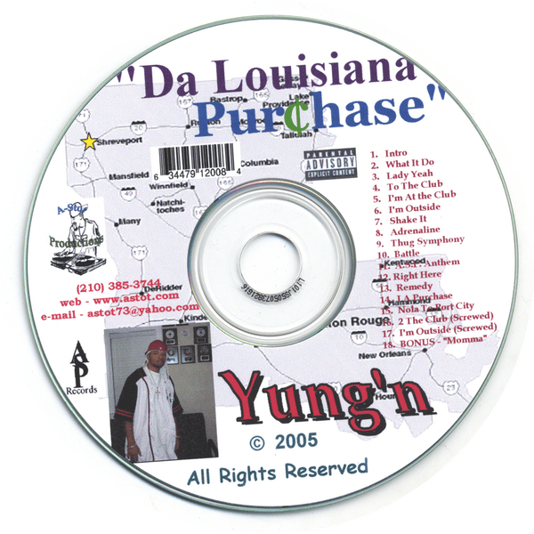 Da Louisiana Purchase by Yung'n (Album): Reviews, Ratings, Credits ...