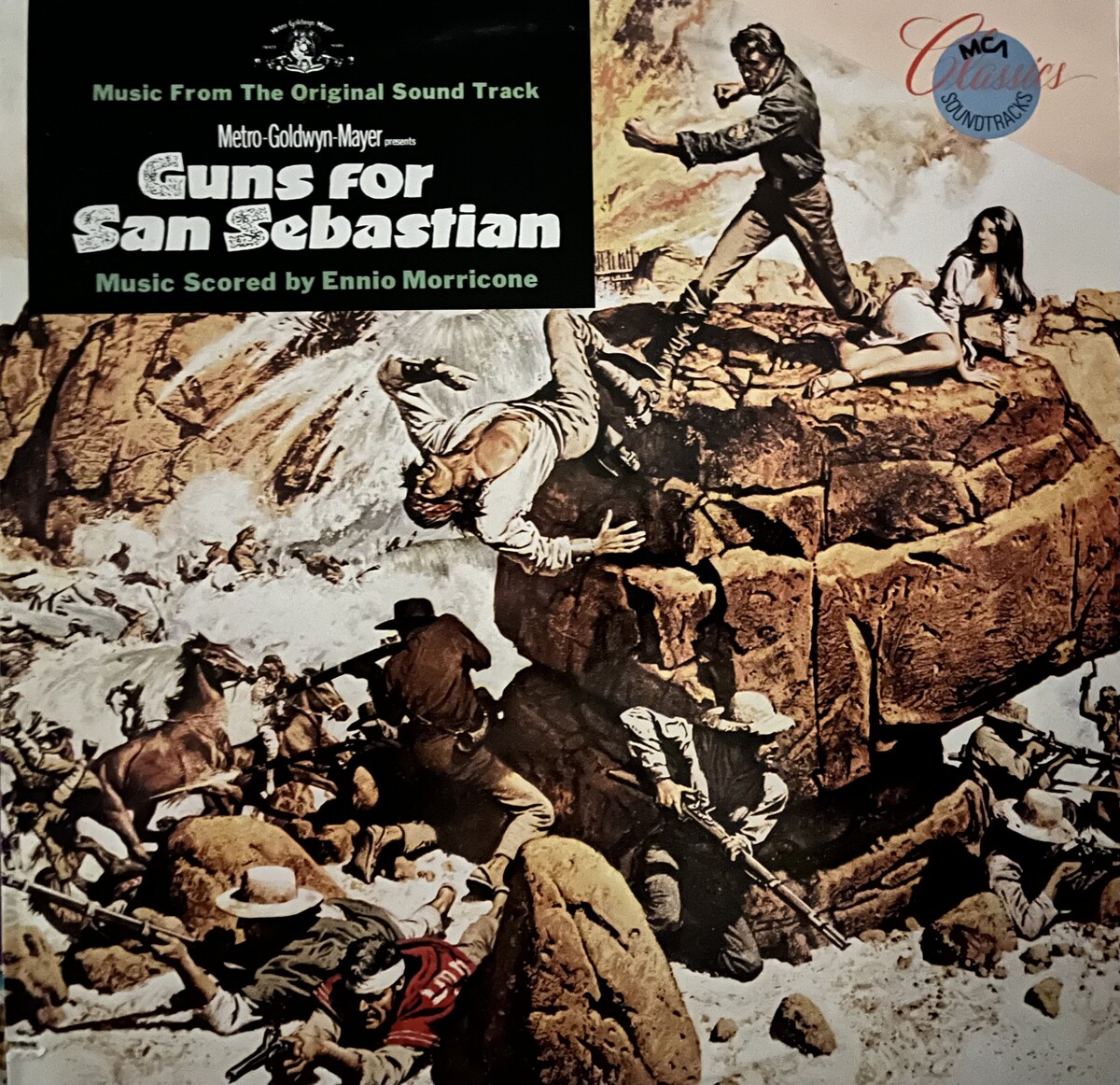 Guns for San Sebastian by Ennio Morricone (Album; MCA; MCA-25103 ...