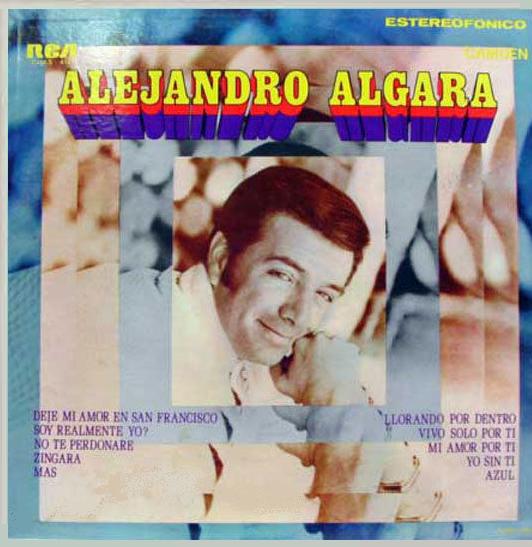 Alejandro Algara by Alejandro Algara (Album; RCA Camden; CAM S 419 ...