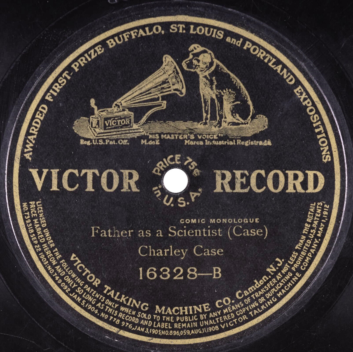 Fourth of July in Jayville Center / Father as a Scientist by Harlan and Stanley / Charley Case ...