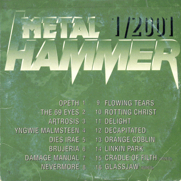Metal Hammer 1/2001 by Various Artists (Compilation, Progressive Metal ...