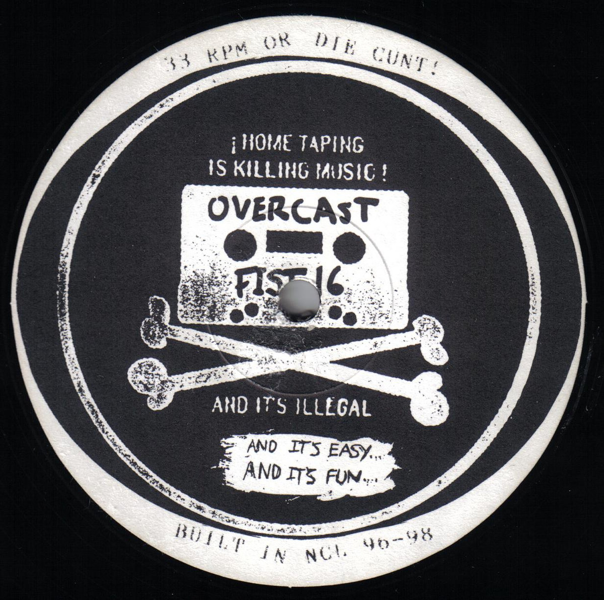 N©! by Overcast (EP; Bloody Fist; FIST16): Reviews, Ratings, Credits ...