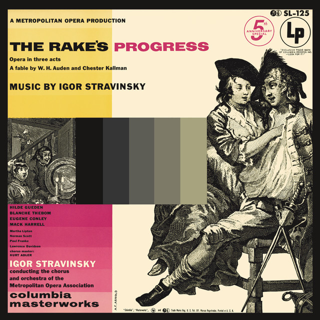The Rake's Progress (Opera in Three Acts) by Metropolitan Opera ...