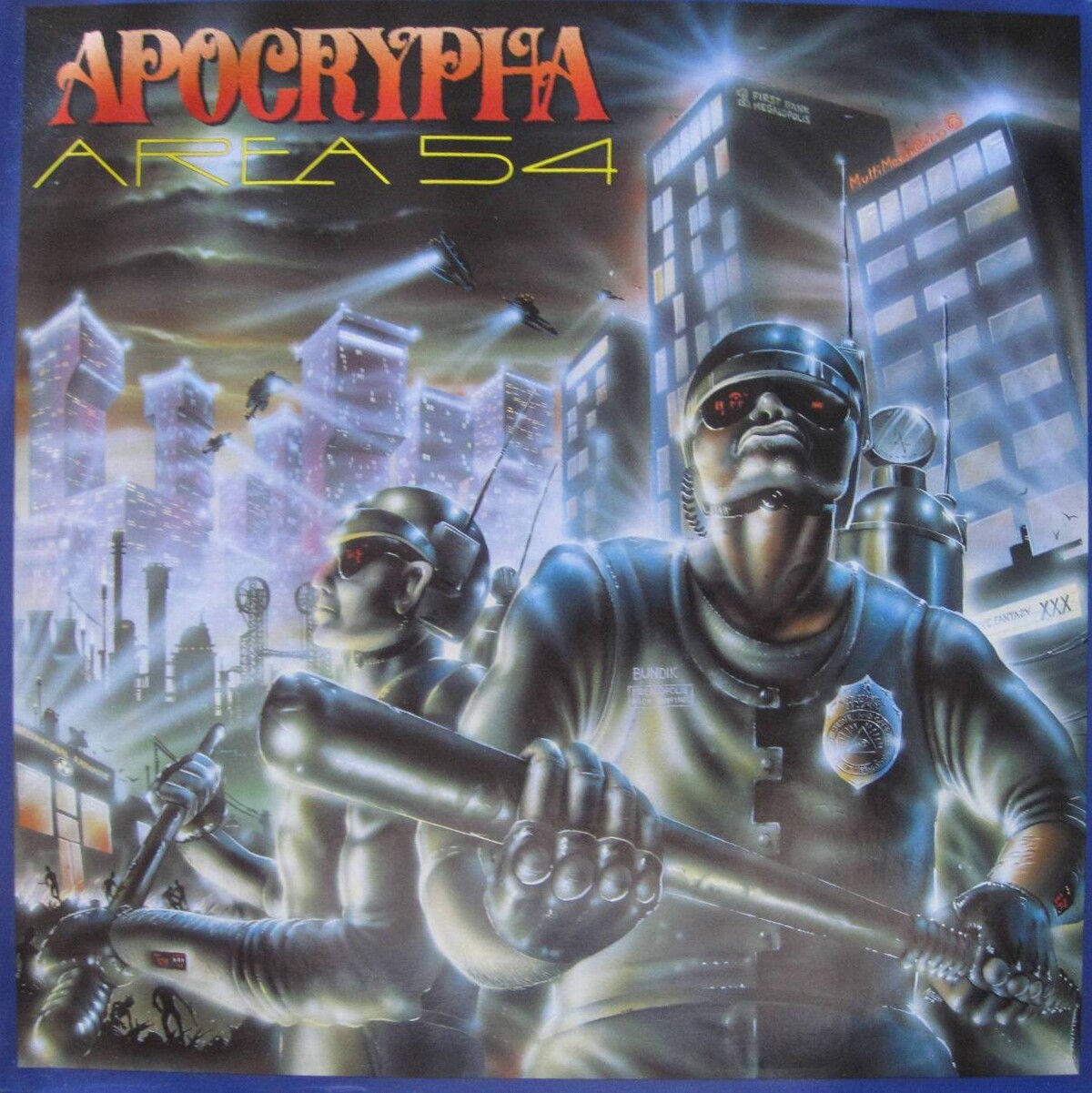 Area 54 by Apocrypha (Album; Roadrunner; RR 9345 1): Reviews, Ratings ...
