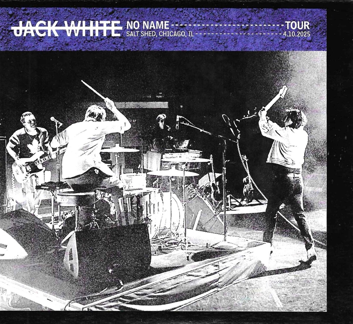 No Name Tour: Salt Shed, Chicago, IL 4.10.2025 by Jack White (Album ...