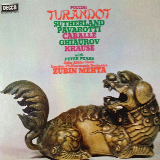 Turandot by London Philharmonic Orchestra / John Alldis Choir / Zubin ...