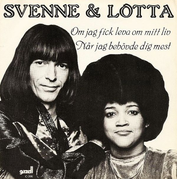 Om jag fikk leva om mitt liv / När jag behövde dig mest by Svenne & Lotta (Single): Reviews ...