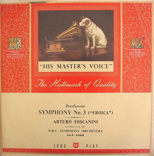 Symphony Nº 3 ("Eroica") by NBC Symphony Orchestra / Arturo Toscanini ...