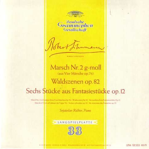Marsch Nr. 2 g-Moll (Aus Vier Märsche op. 76); Waldszenen op. 82; Sechs ...