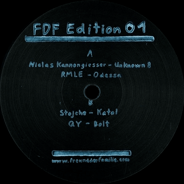 FDF Edition 01 by Niclas Kannengiesser / RMLE / Stojche / QY (EP, Dub ...