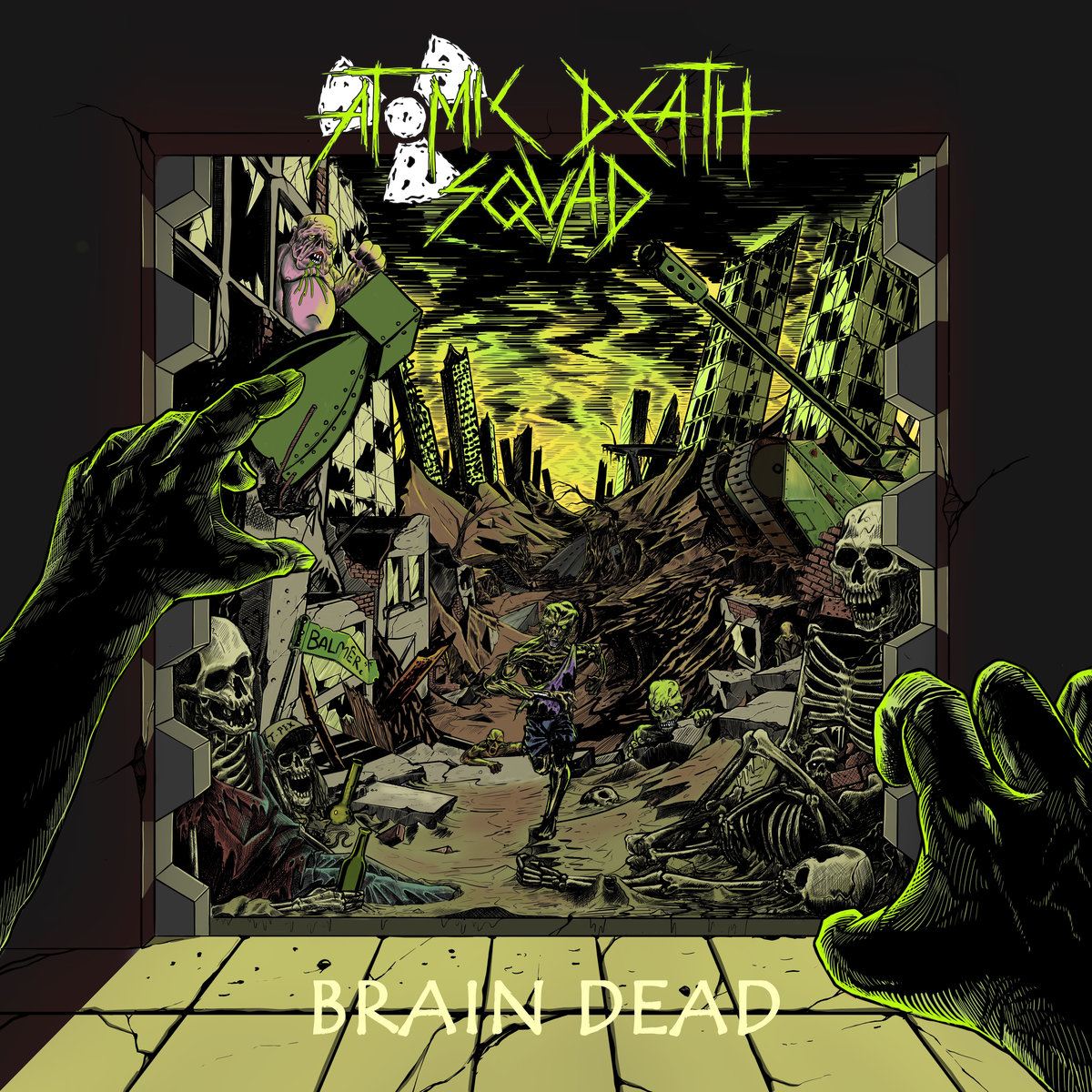 Brain Dead by Atomic Death Squad (Album, Crossover Thrash): Reviews ...