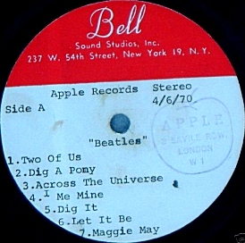 Let It Be by The Beatles (Album; Bell Sound): Reviews, Ratings, Credits ...