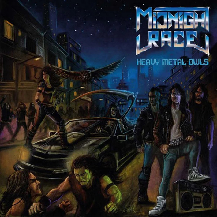 Heavy Metal Owls by Midnight Race (EP): Reviews, Ratings, Credits, Song ...