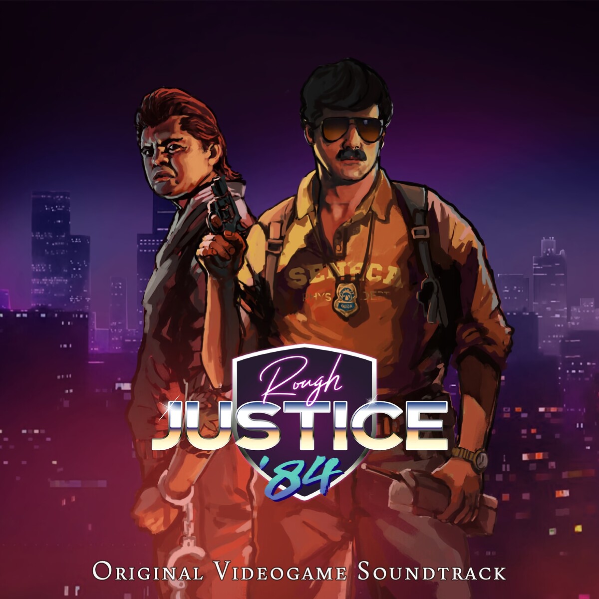 Rough Justice '84: Original Videogame Soundtrack by Raouf Djeffel (Album; Retrowave Touch ...