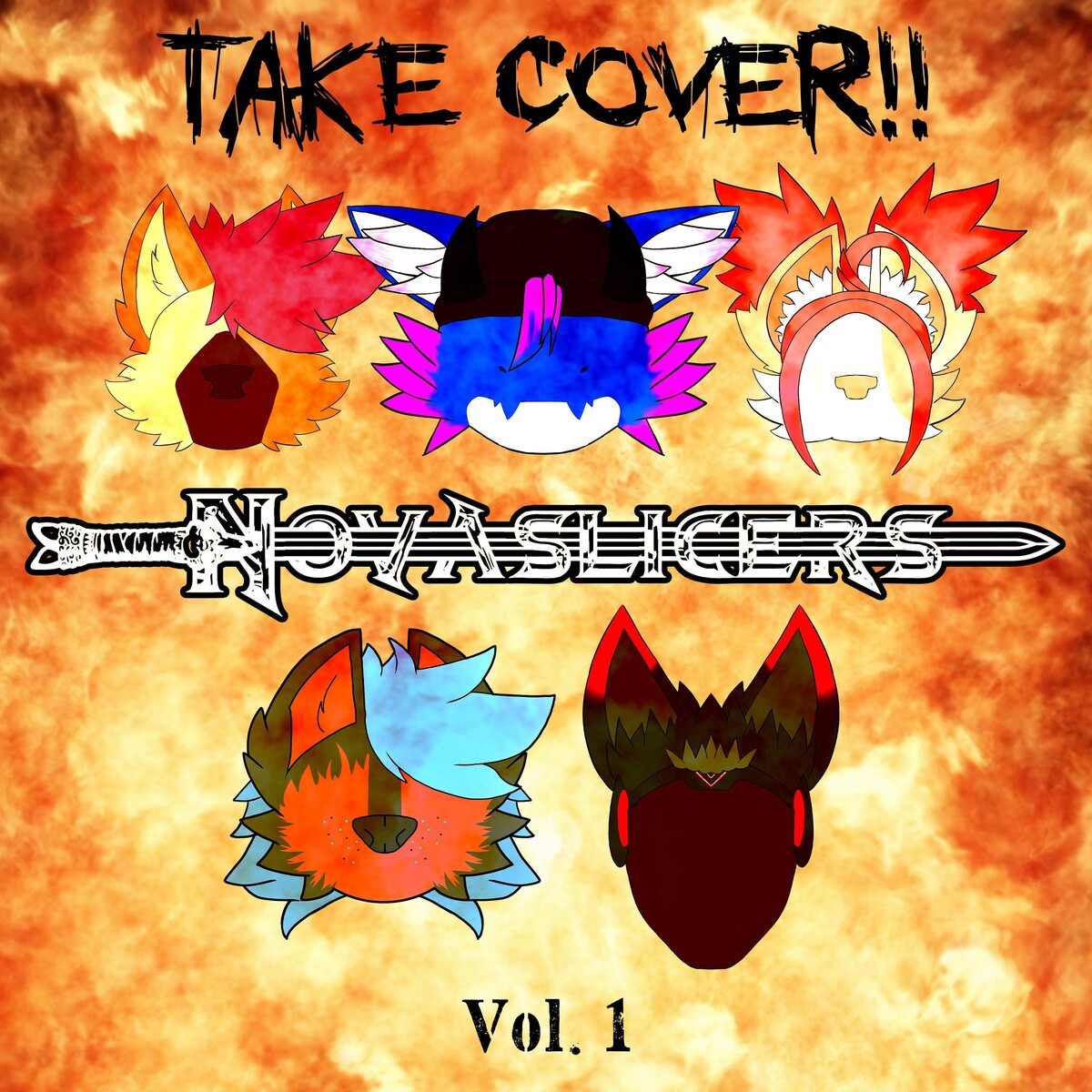 Take Cover!!, Vol. 1 by NovaSlicers (Album): Reviews, Ratings, Credits ...