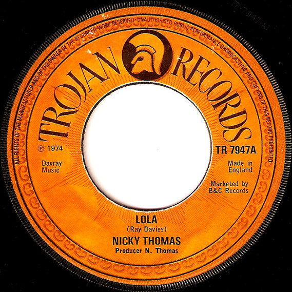 Lola / Mama's Song by Nicky Thomas (Single, Pop Reggae): Reviews, Ratings, Credits, Song list ...