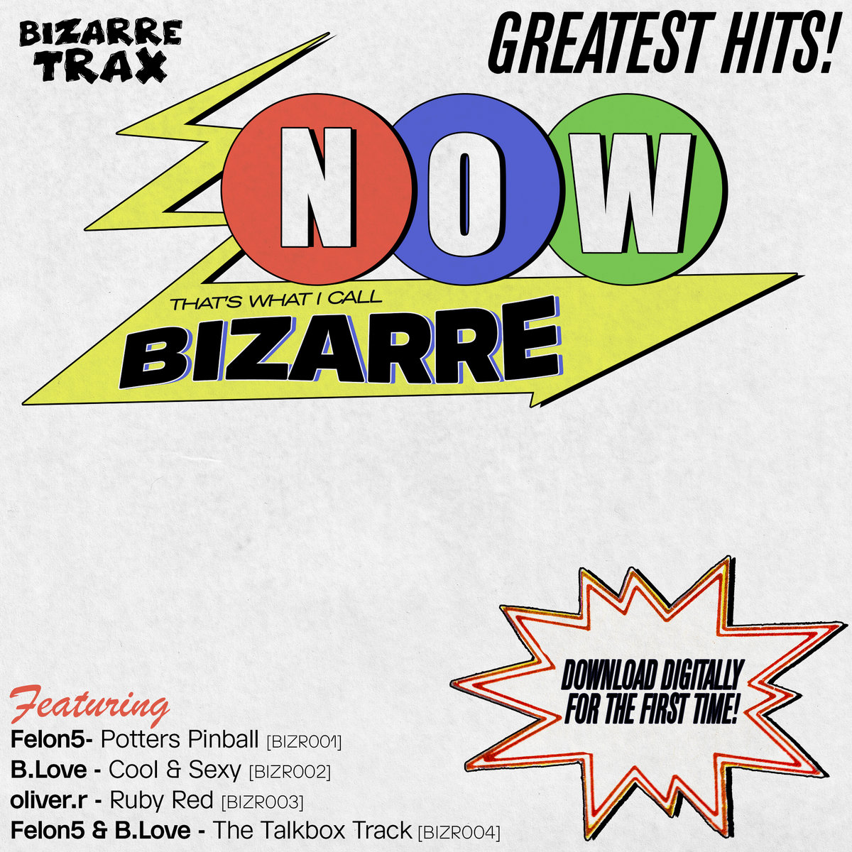 Bizarre Trax - Greatest Hits Vol. 1 by Various Artists (EP): Reviews ...