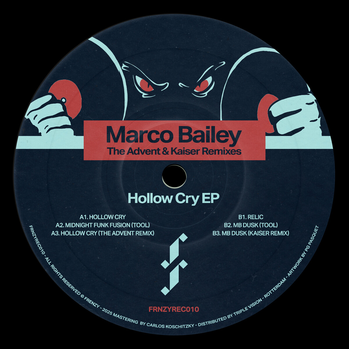 Hollow Cry EP by Marco Bailey (EP; Frenzy; FRNZYREC010): Reviews ...