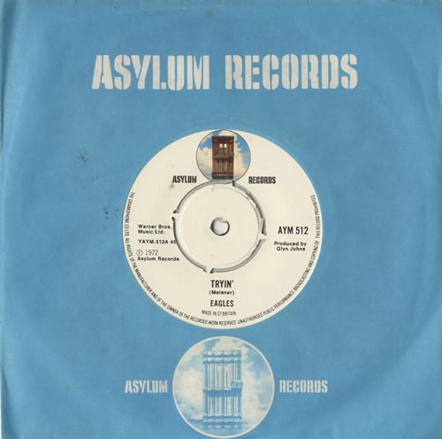 Tryin' / Chug All Night by Eagles (Single, Country Rock): Reviews ...