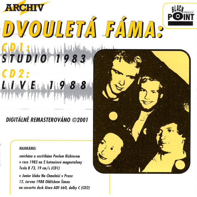 Studio 1983 / Live 1988 by Dvouletá Fáma (Compilation, Spoken Word ...