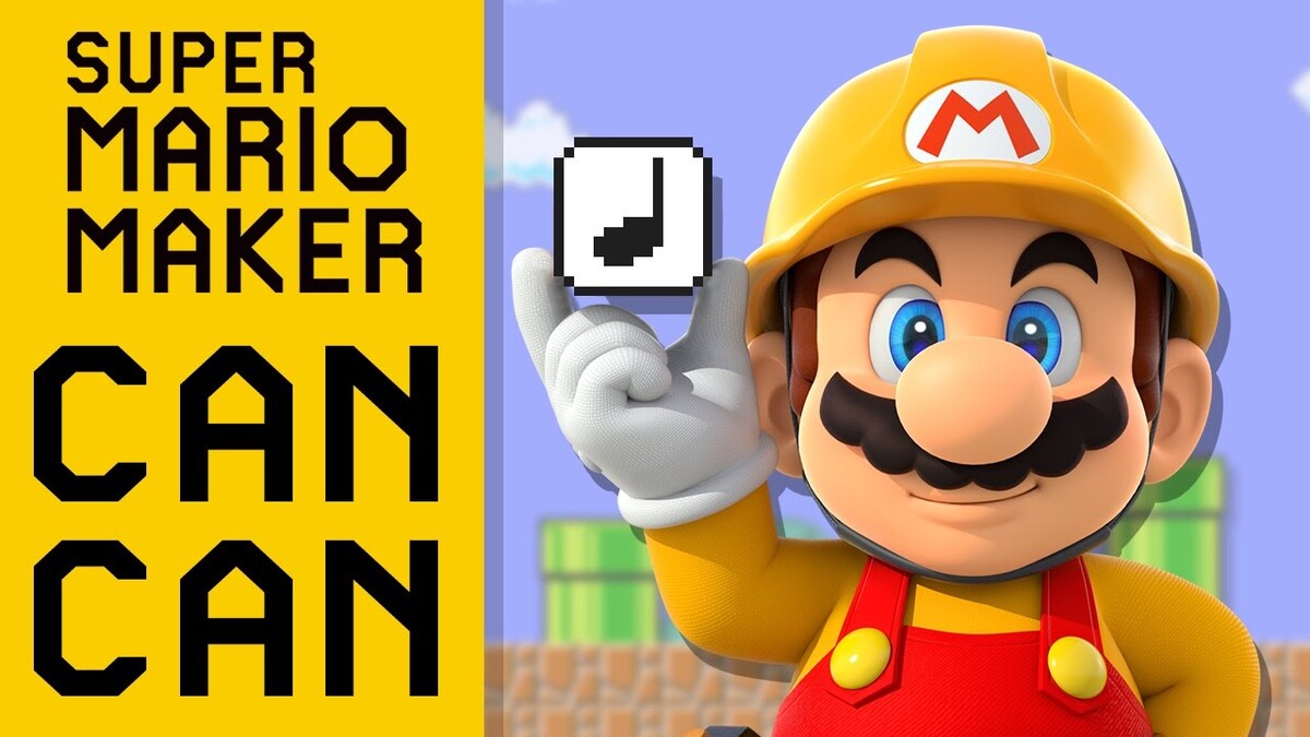 Super Mario Maker Can Can by YerkDiff (Music video, Plunderphonics ...