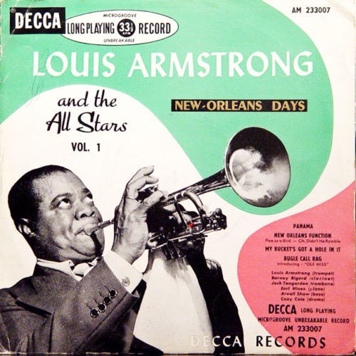 New Orleans Days by Louis Armstrong and the All Stars (Album; Decca; AM ...