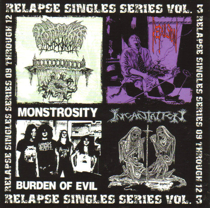 Relapse Singles Series Vol. 3 by Various Artists (Compilation, Death ...