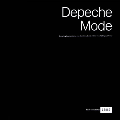 Everything Counts / Nothing by Depeche Mode (Single; Mute; 10BONG16 ...